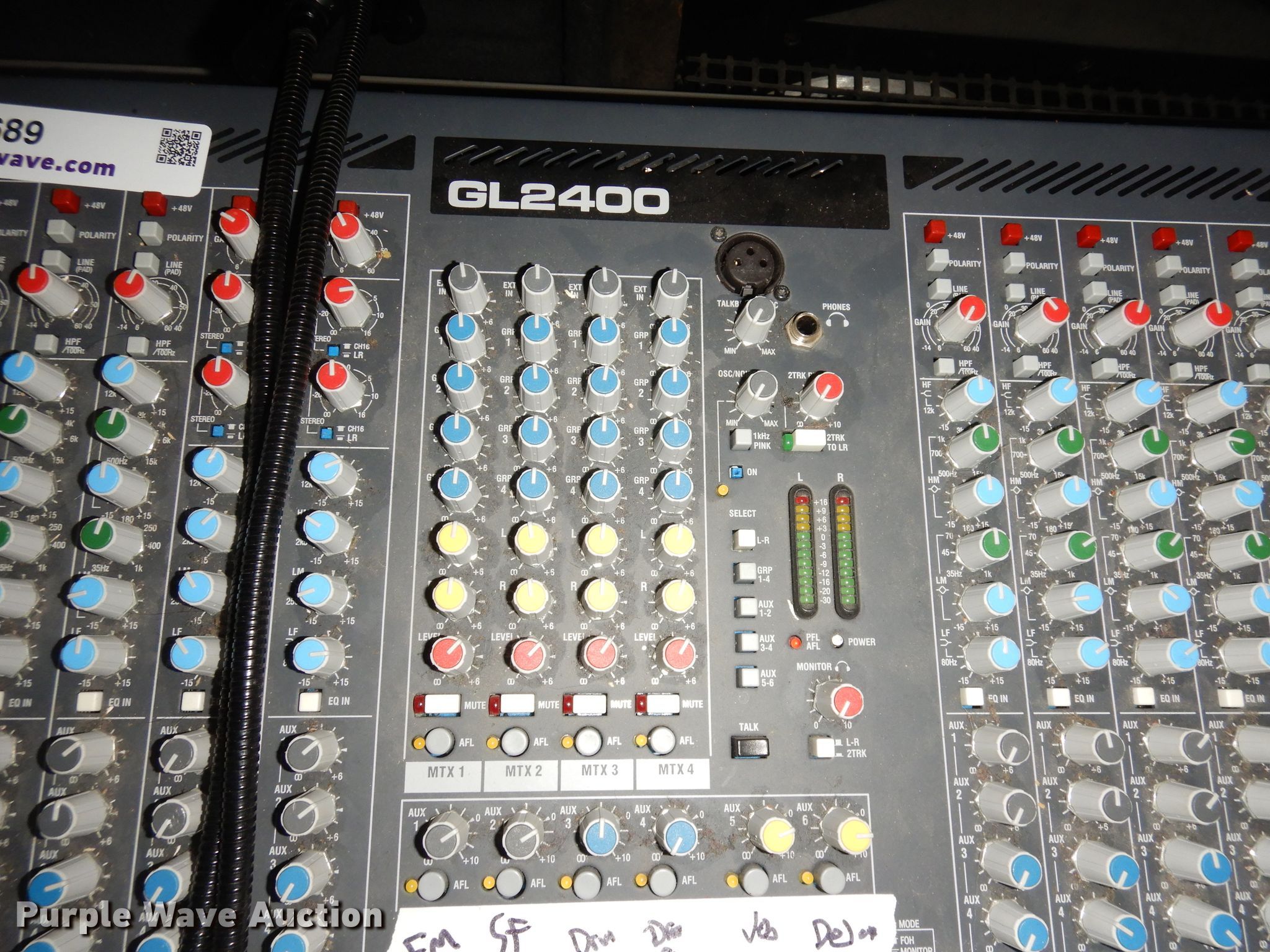 Allen & Heath GL2400 mixer board in Ottawa, KS | Item KP9689 sold ...