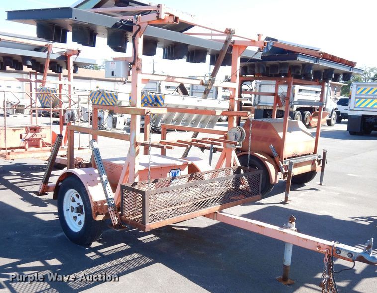Wanco arrow board trailer in Topeka, KS | Item KC9039 sold | Purple Wave