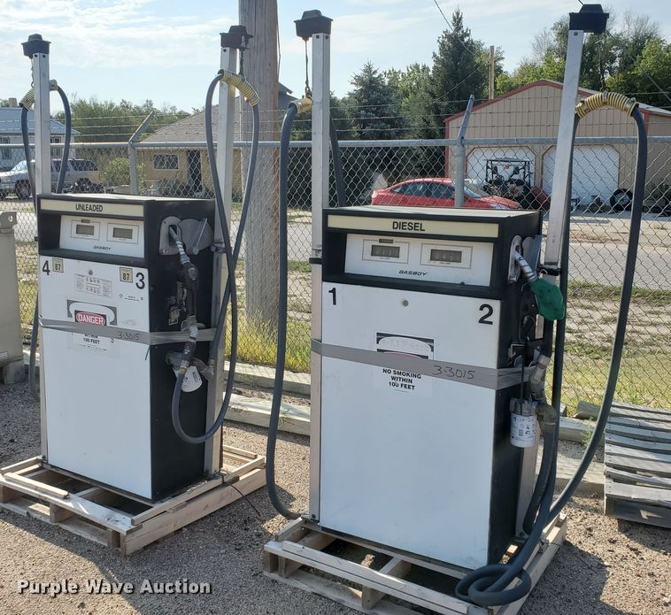 (2) Gasboy fuel pumps in Norton, KS | Item KK9279 sold | Purple Wave