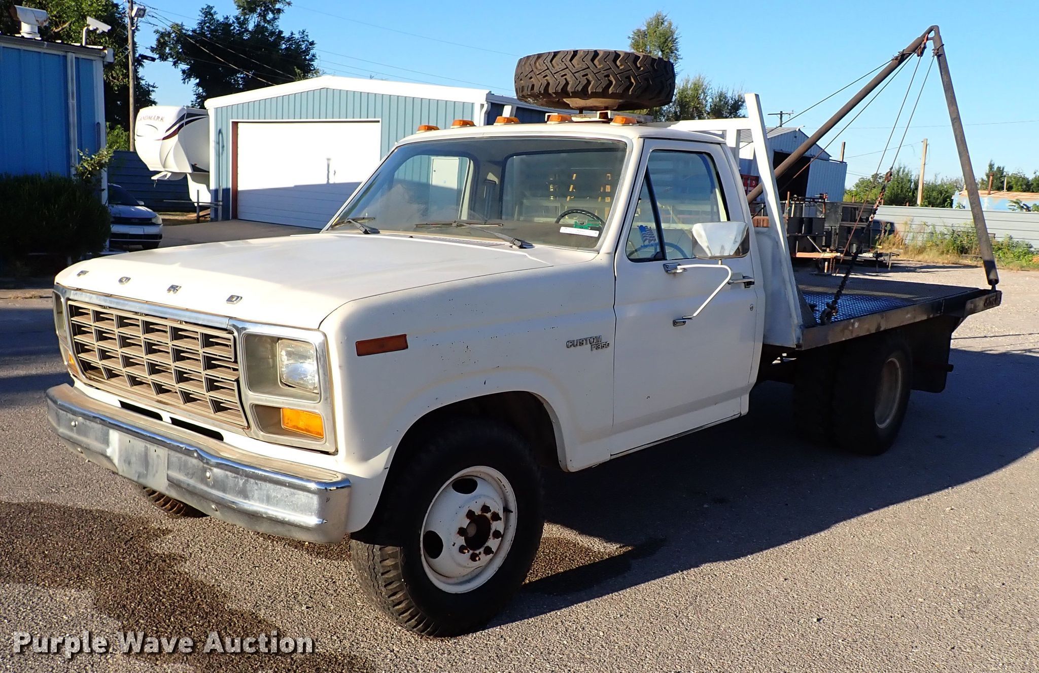 1981 Ford F350 Custom flatbed pickup truck in Oklahoma City, OK | Item ...