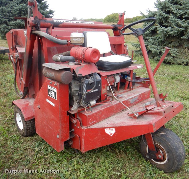Olathe Sweeper 48HL sweeper in Lincoln, NE | Item KX9269 sold | Purple Wave