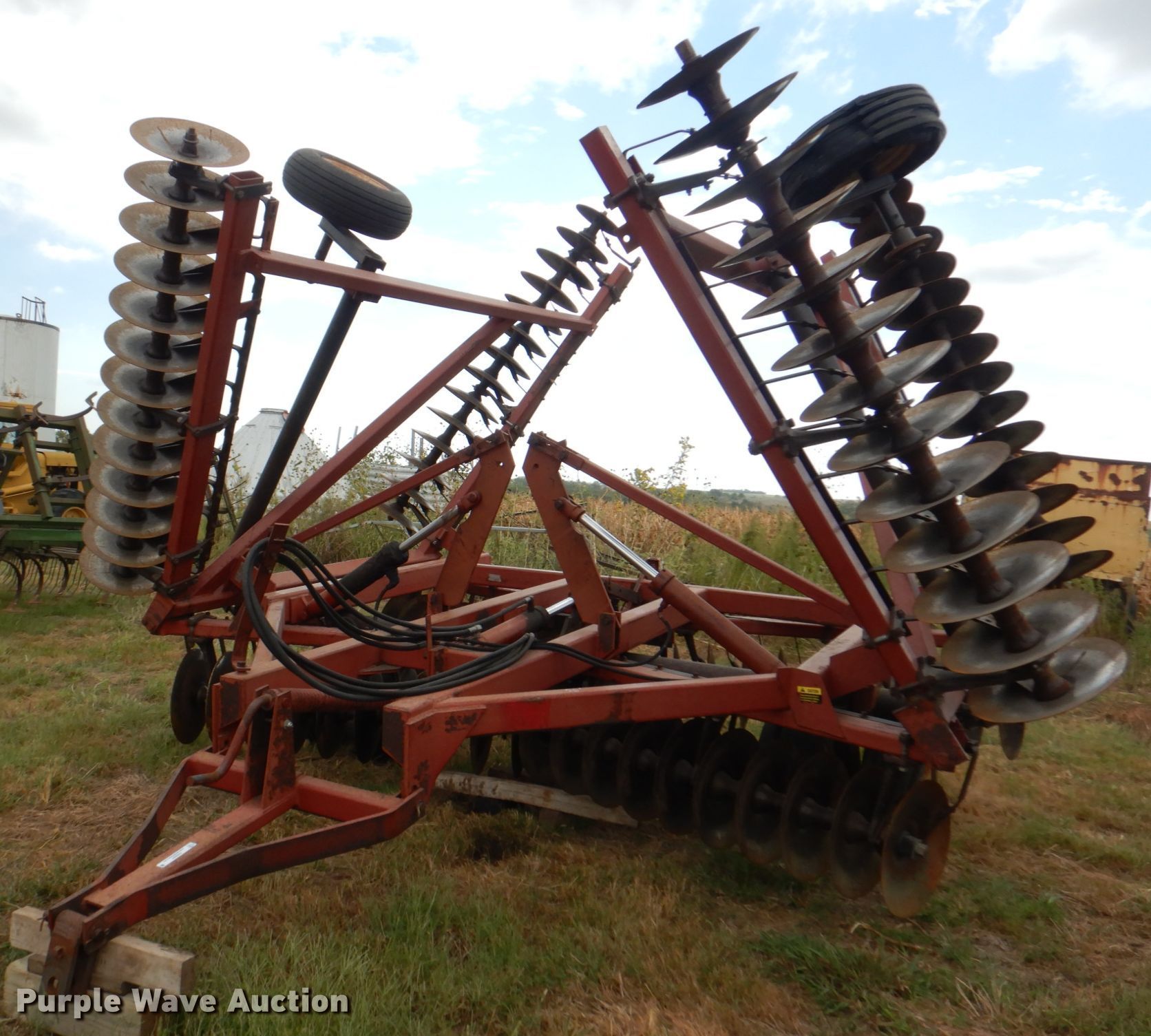 Case 490 tandem off-set disk in Sterling, NE | Item KX9357 sold ...