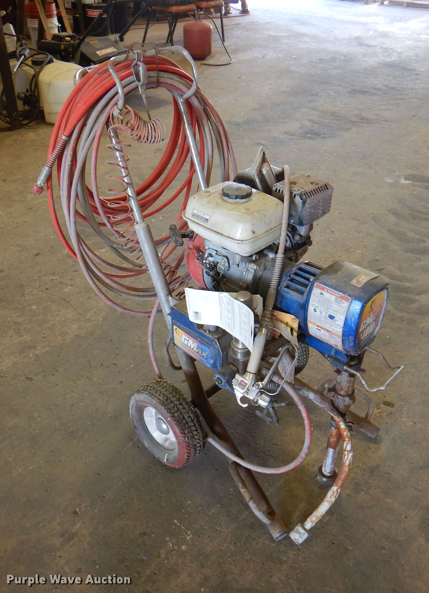 Graco GMax 3900 paint sprayer in Turpin, OK | Item EX9710 sold | Purple ...