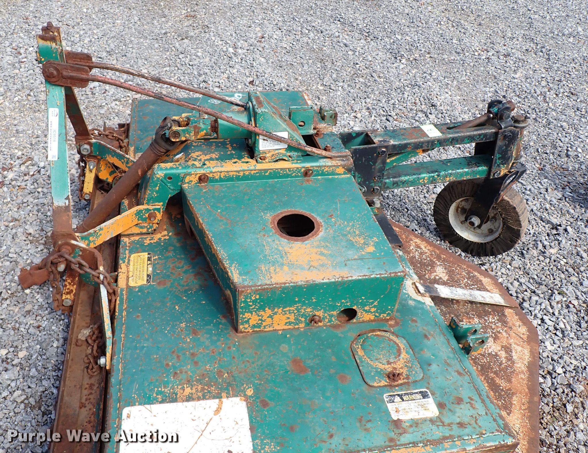 Woods C80 rotary mower in Oklahoma City, OK | Item IC9516 sold | Purple ...