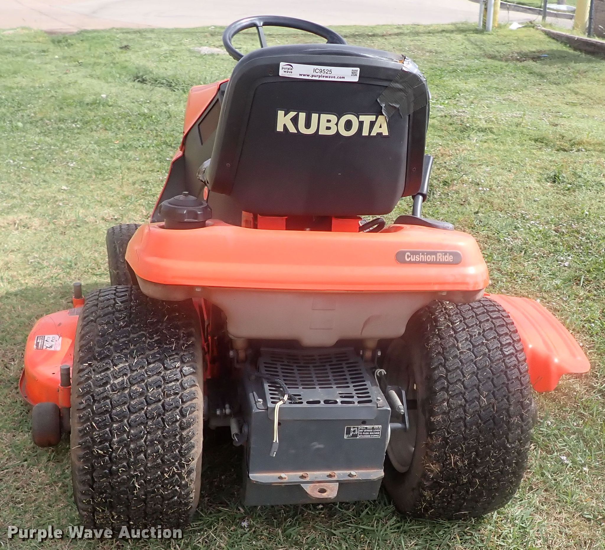 Kubota TG1860 lawn mower in Oklahoma City, OK | Item IC9525 sold ...