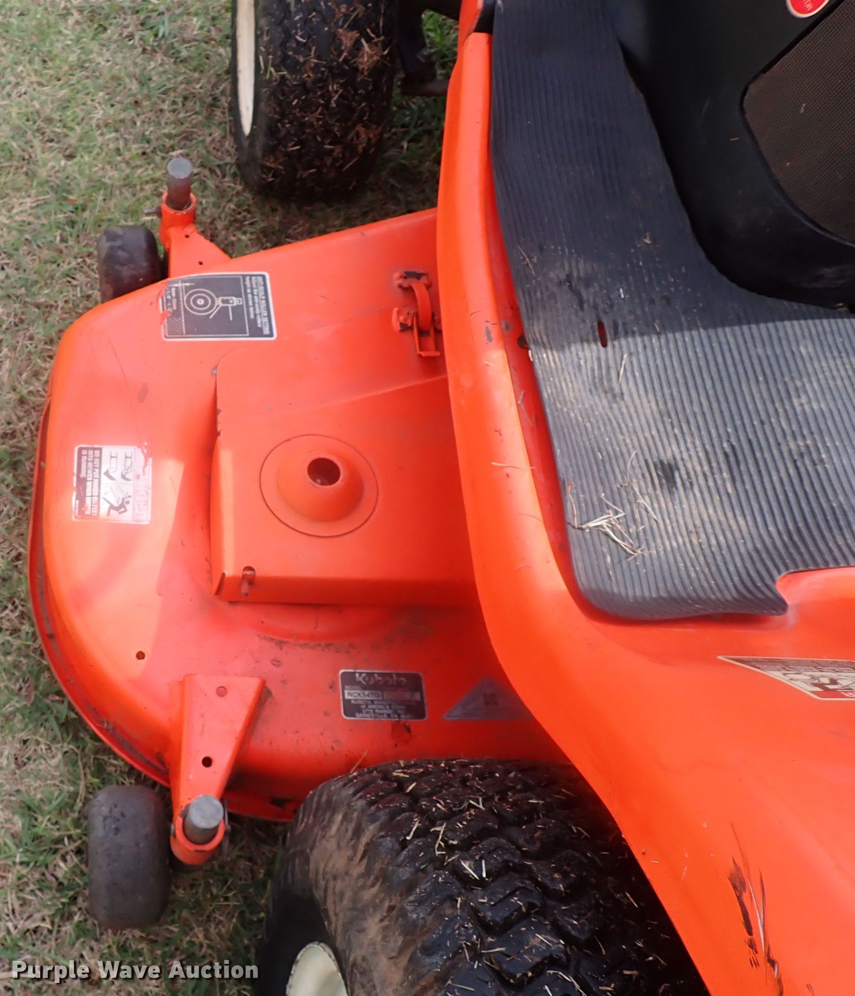 Kubota TG1860 lawn mower in Oklahoma City, OK | Item IC9525 sold ...