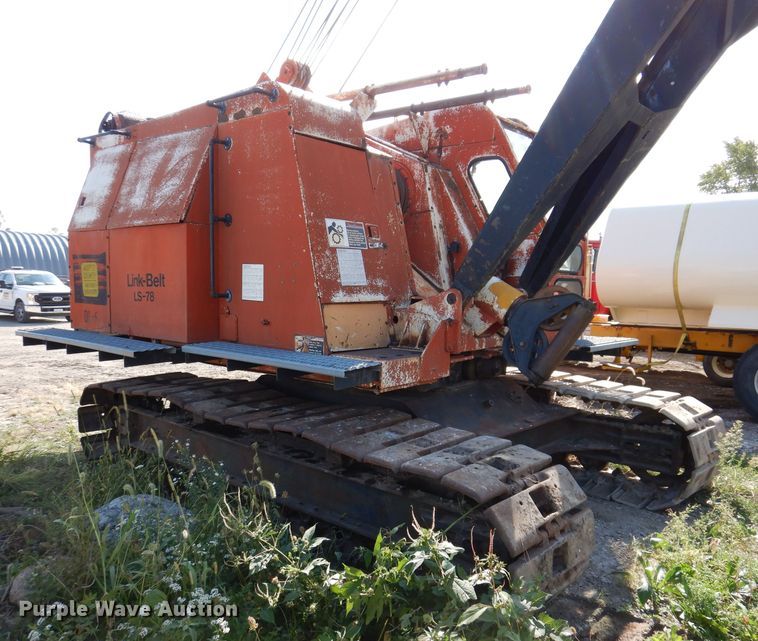 1973 Link Belt LS-78 crane in Newton, IA | Item KA9387 sold | Purple Wave