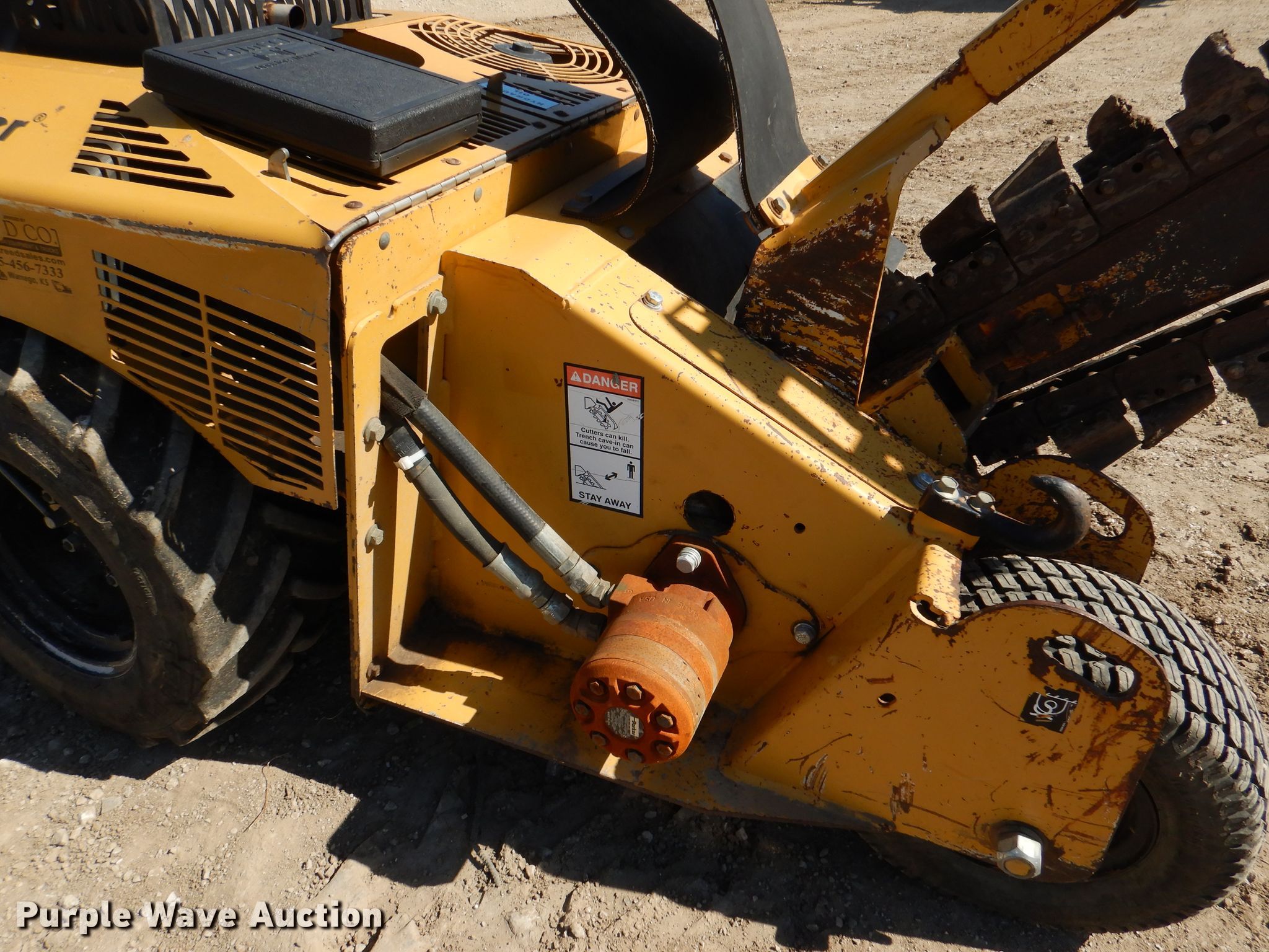 2007 Vermeer RT200 trencher in Wamego, KS | Item DL3201 sold | Purple Wave
