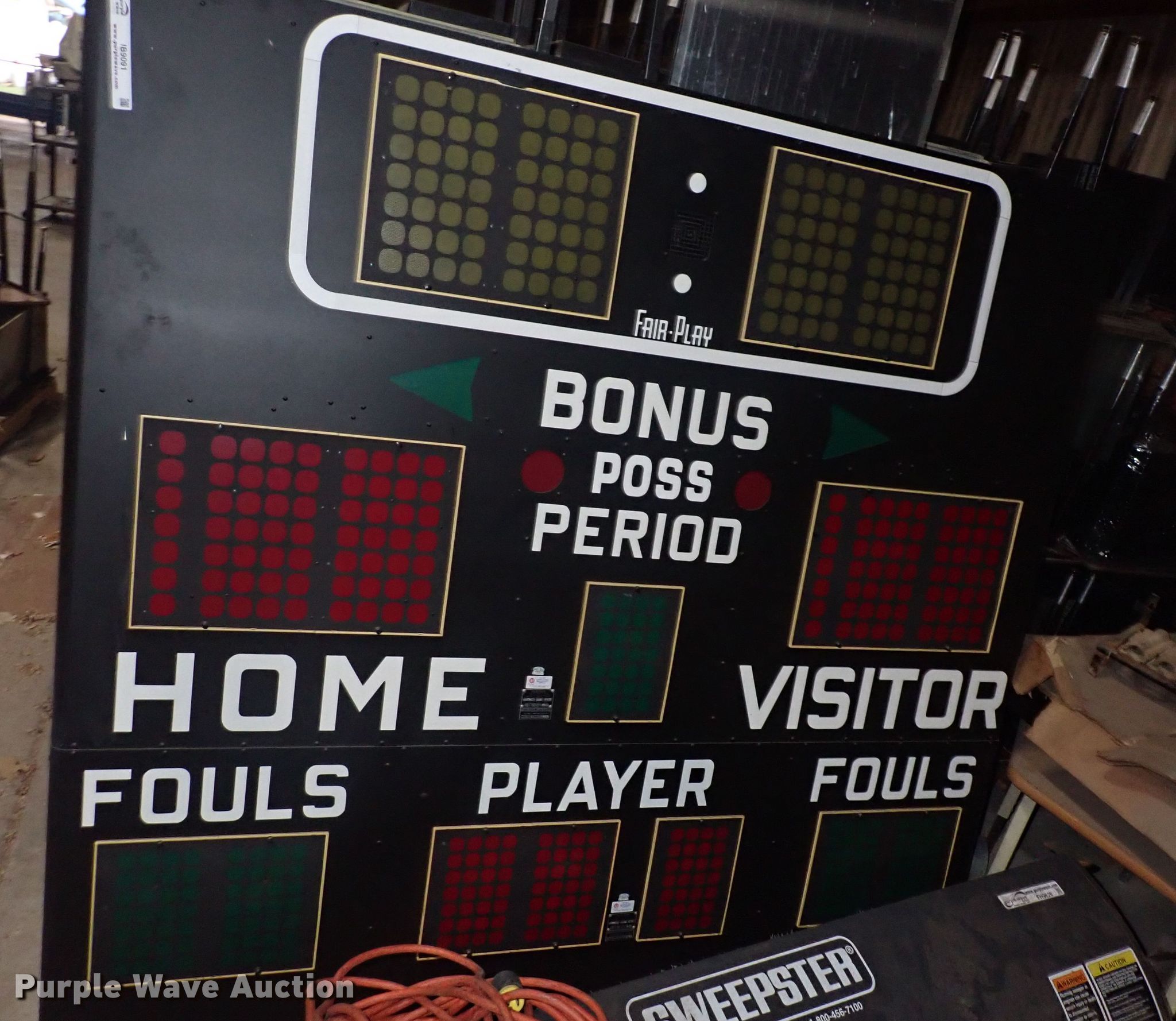 (2) Fairtron scoreboards in Nickerson, KS | Item IB9091 sold | Purple Wave