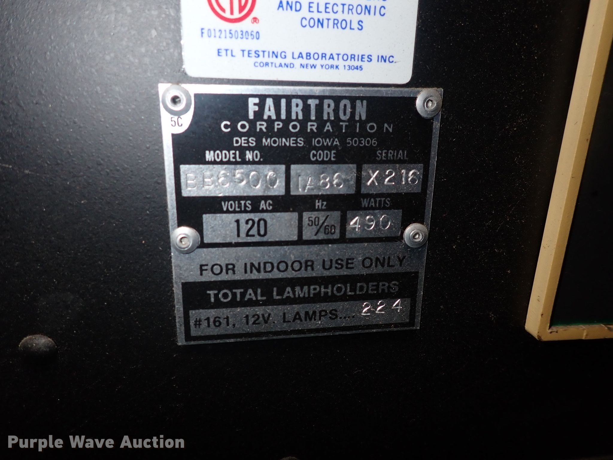 (2) Fairtron scoreboards in Nickerson, KS | Item IB9091 sold | Purple Wave