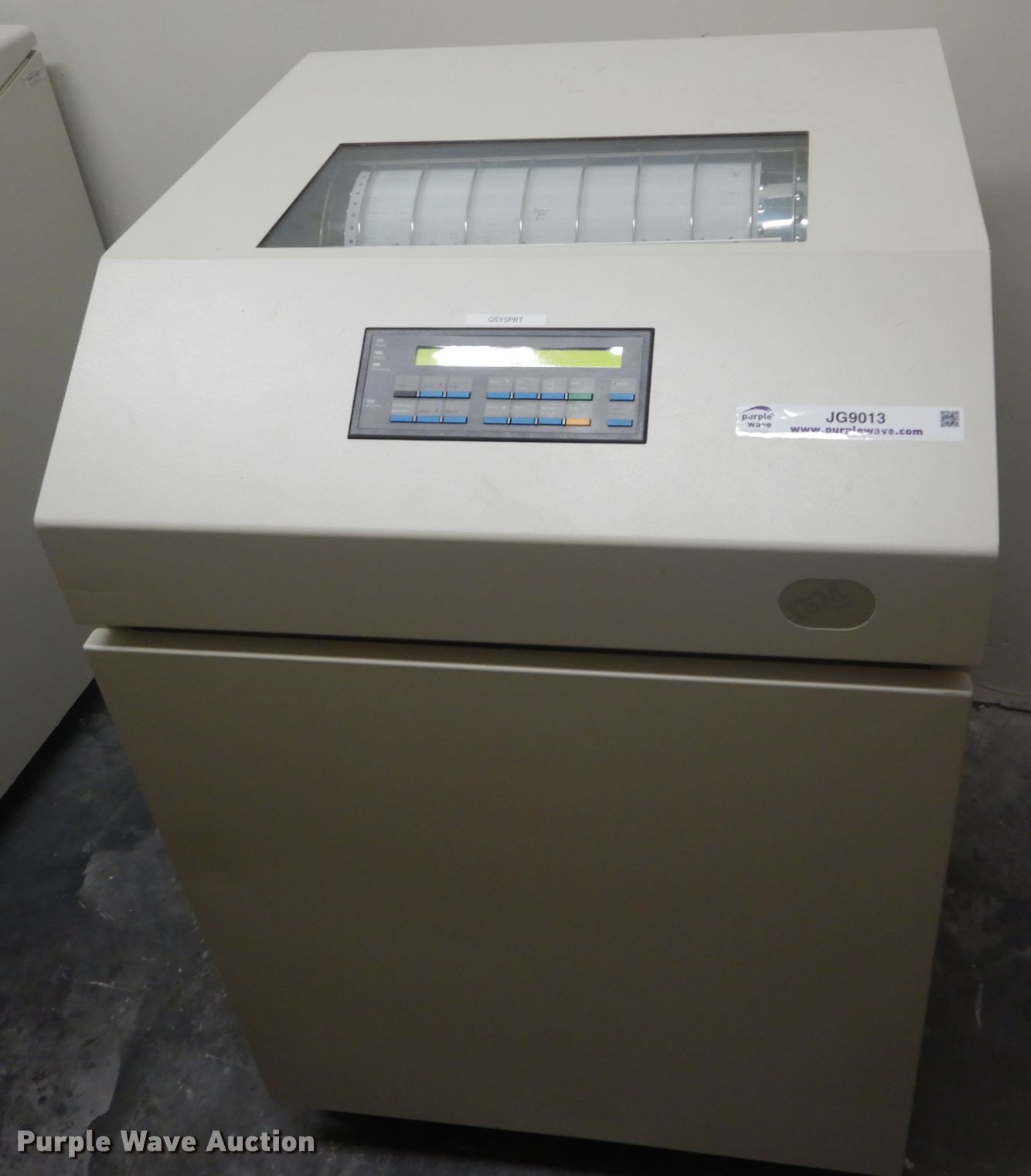 IBM 6400-010 CTA printer in Union, MO | Item JG9013 sold | Purple Wave