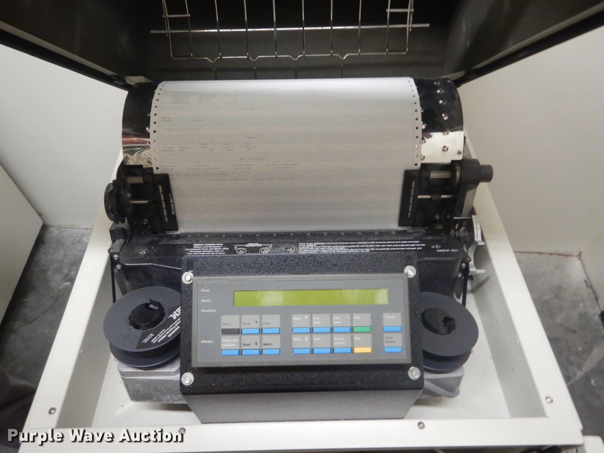 IBM 6400-010 CTA printer in Union, MO | Item JG9013 sold | Purple Wave