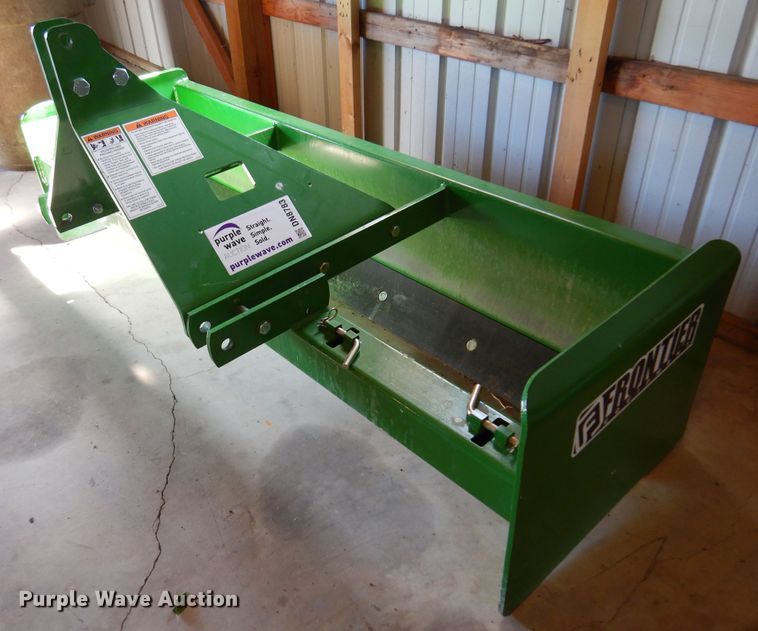 Frontier BB2072 box blade in Andover, KS | Item DN8783 sold | Purple Wave