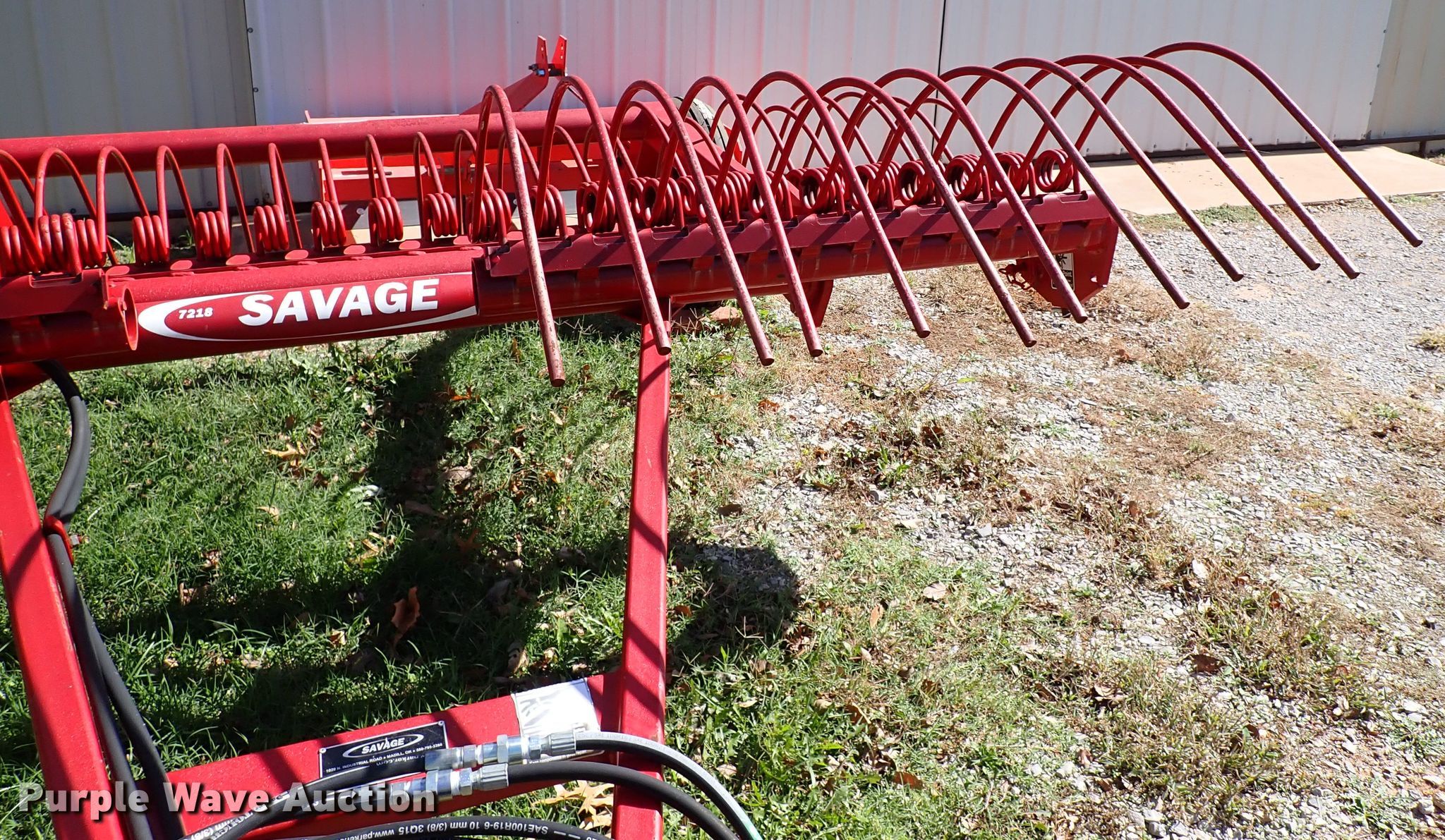 2017 Savage 7218 limb rake in Anadarko, OK | Item IC9566 sold | Purple Wave
