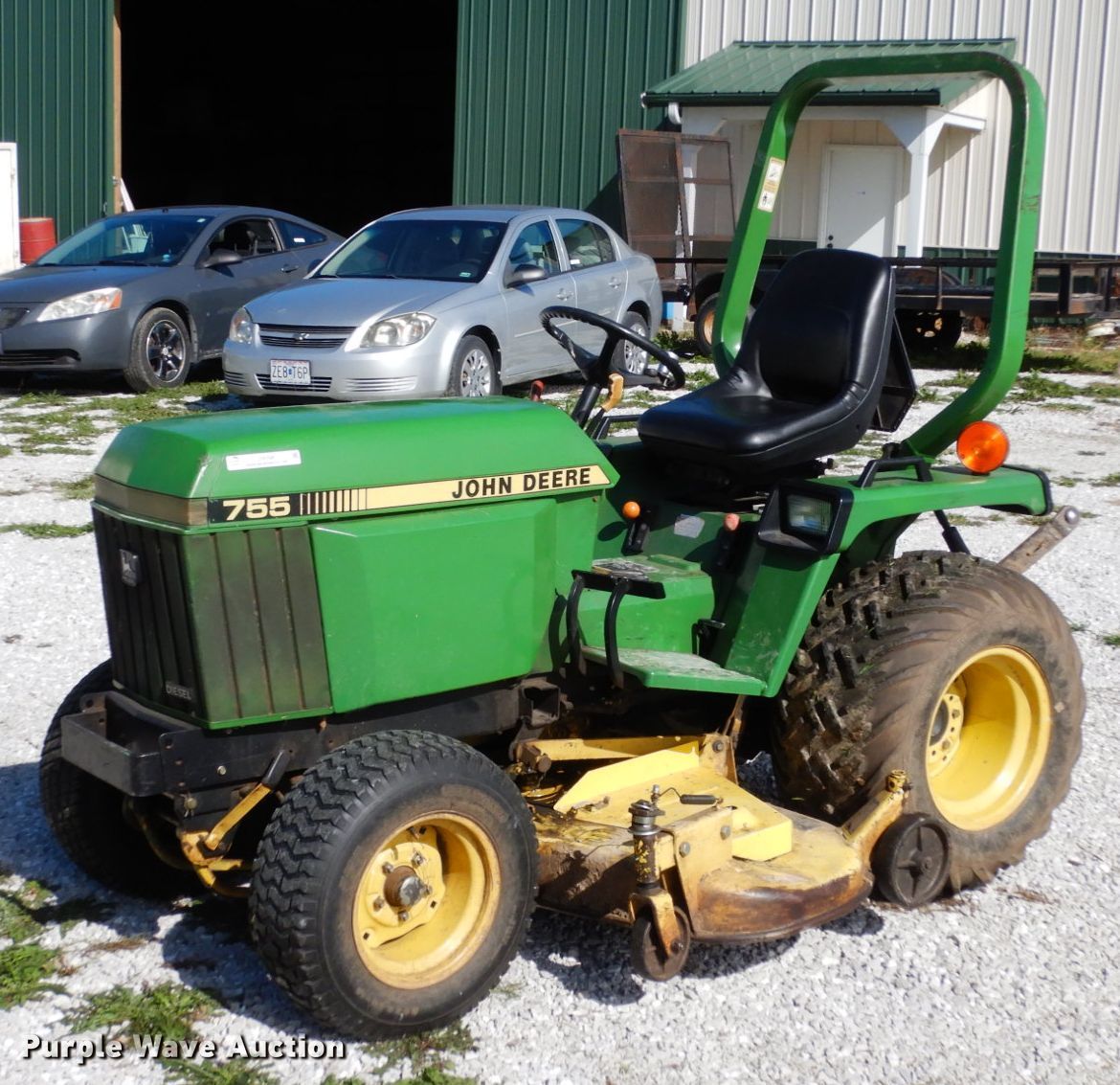 1992 John Deere 755 lawn tractor in Madison, MO | Item JI9398 sold ...
