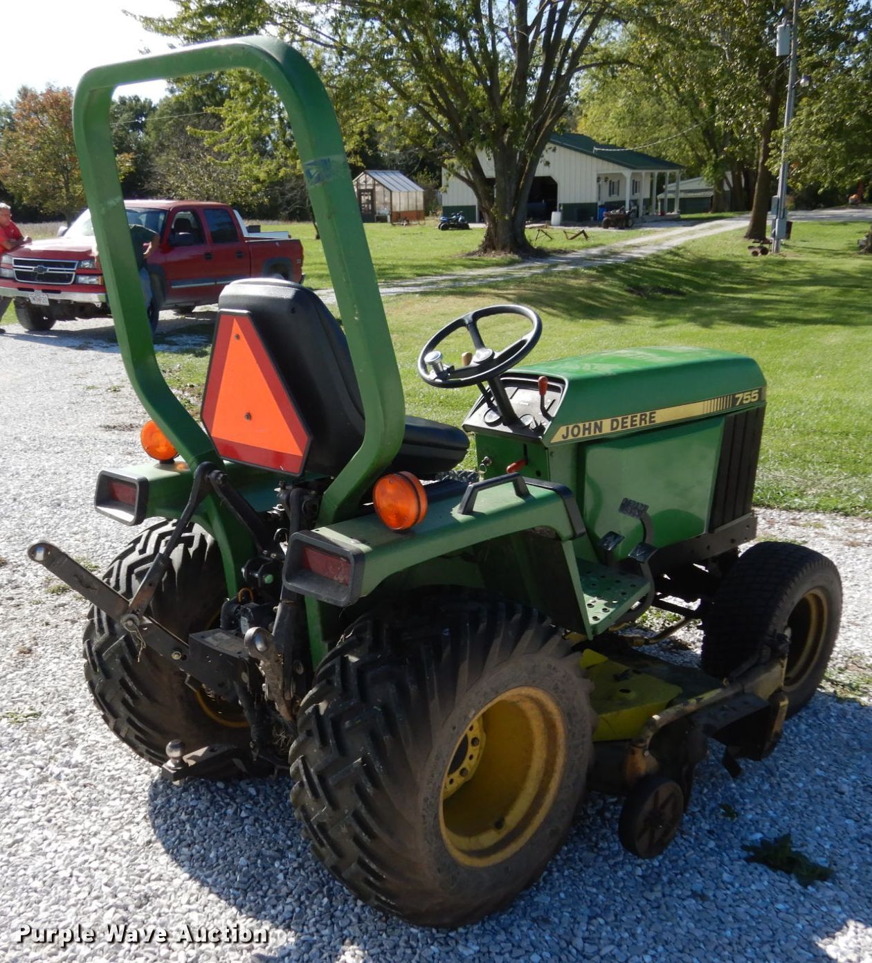 1992 John Deere 755 lawn tractor in Madison, MO | Item JI9398 sold ...