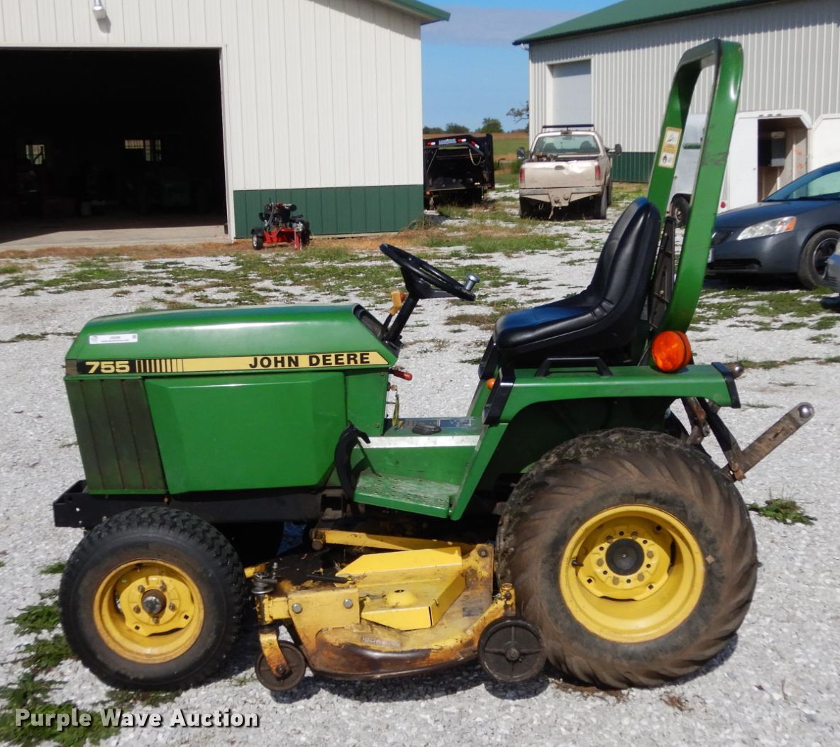 1992 John Deere 755 lawn tractor in Madison, MO | Item JI9398 sold ...