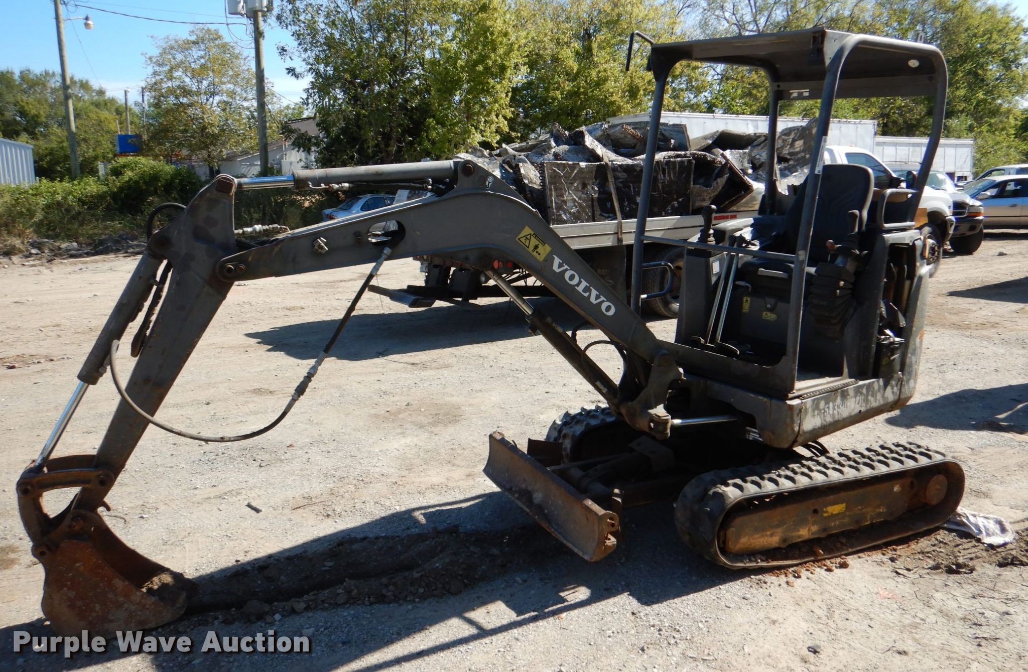2012 Volvo EC20C mini excavator in Tulsa, OK | Item IR9244 sold ...