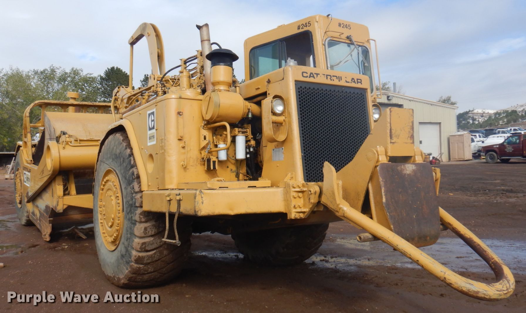 1979 Caterpillar 627B conventional scraper in Rapid City, SD | Item JZ9825 sold | Purple Wave