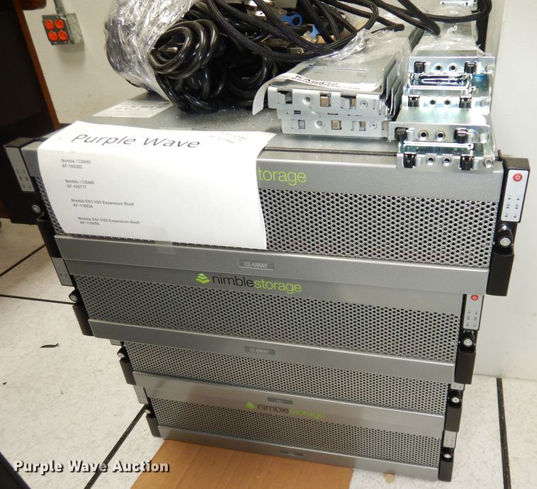 (4) Nimble SAN expansion arrays in Lawrence, KS | Item KA9832 sold ...