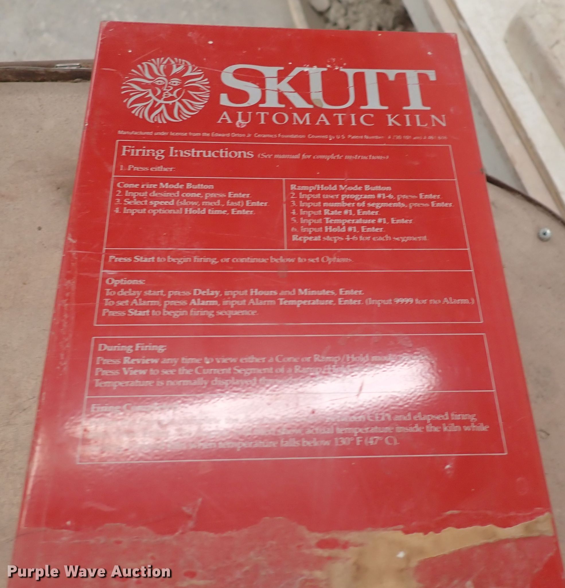 Skutt KM-1227 kiln in Wichita, KS | Item IK9150 sold | Purple Wave