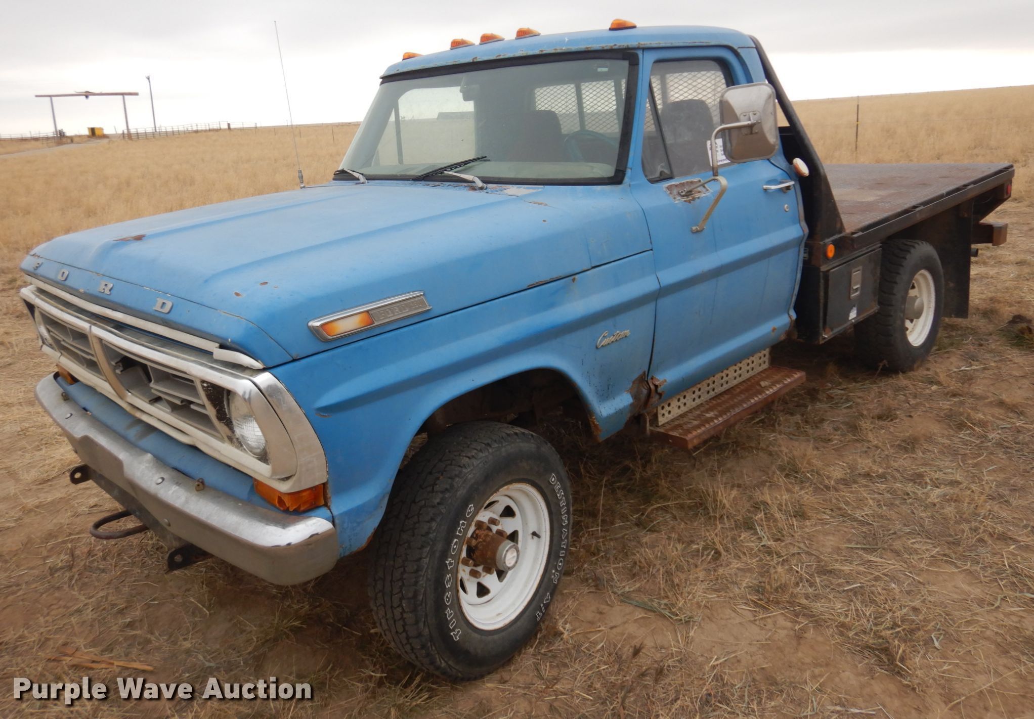 1972 Ford F350 flatbed pickup truck in Deer Trail, CO | Item DN6251 ...