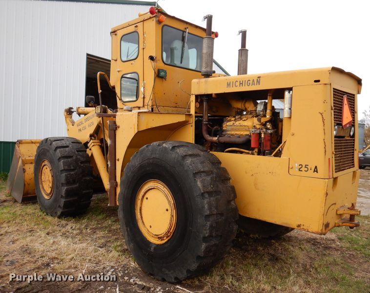 1968 Michigan 125A wheel loader in Centerville, IA | Item DA7175 sold ...