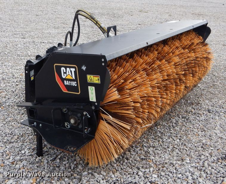 Caterpillar BA118C 84"W skid steer broom in Linwood, KS | Item DM0632 ...