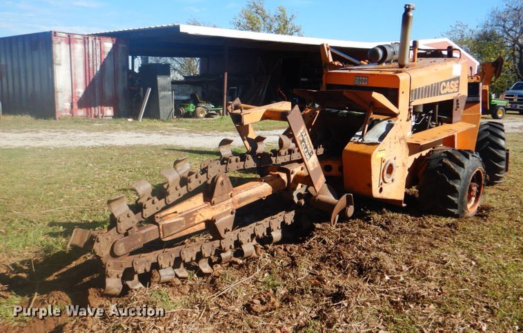 Case D100 trencher in Cleveland, OK | Item DN6537 sold | Purple Wave