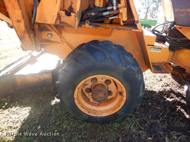 Case D100 trencher in Cleveland, OK | Item DN6537 sold | Purple Wave