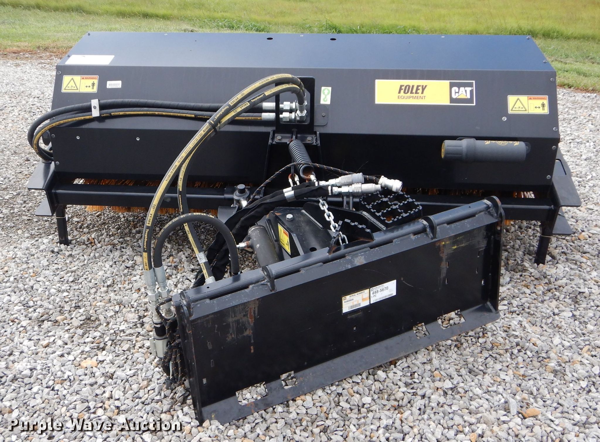 Caterpillar BA118C 84"W skid steer broom in Linwood, KS | Item DM0632 ...