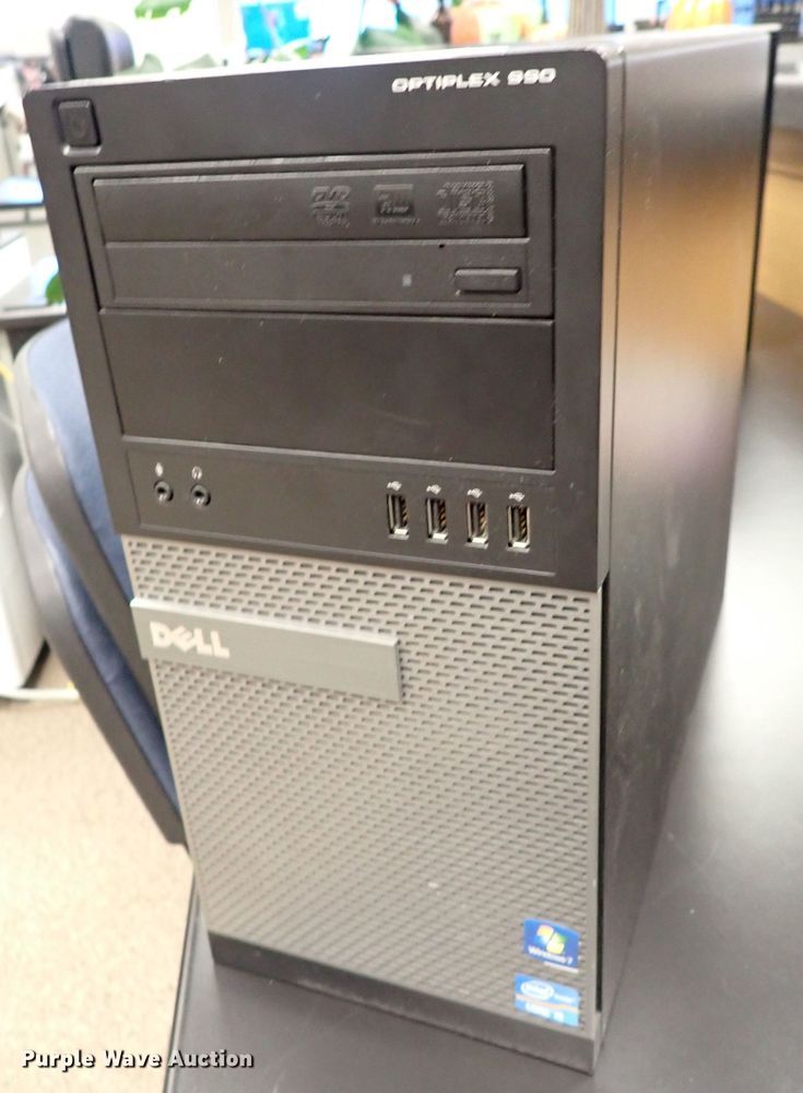 Dell Optiplex 990 CPU in Norman, OK | Item IC9624 sold | Purple Wave