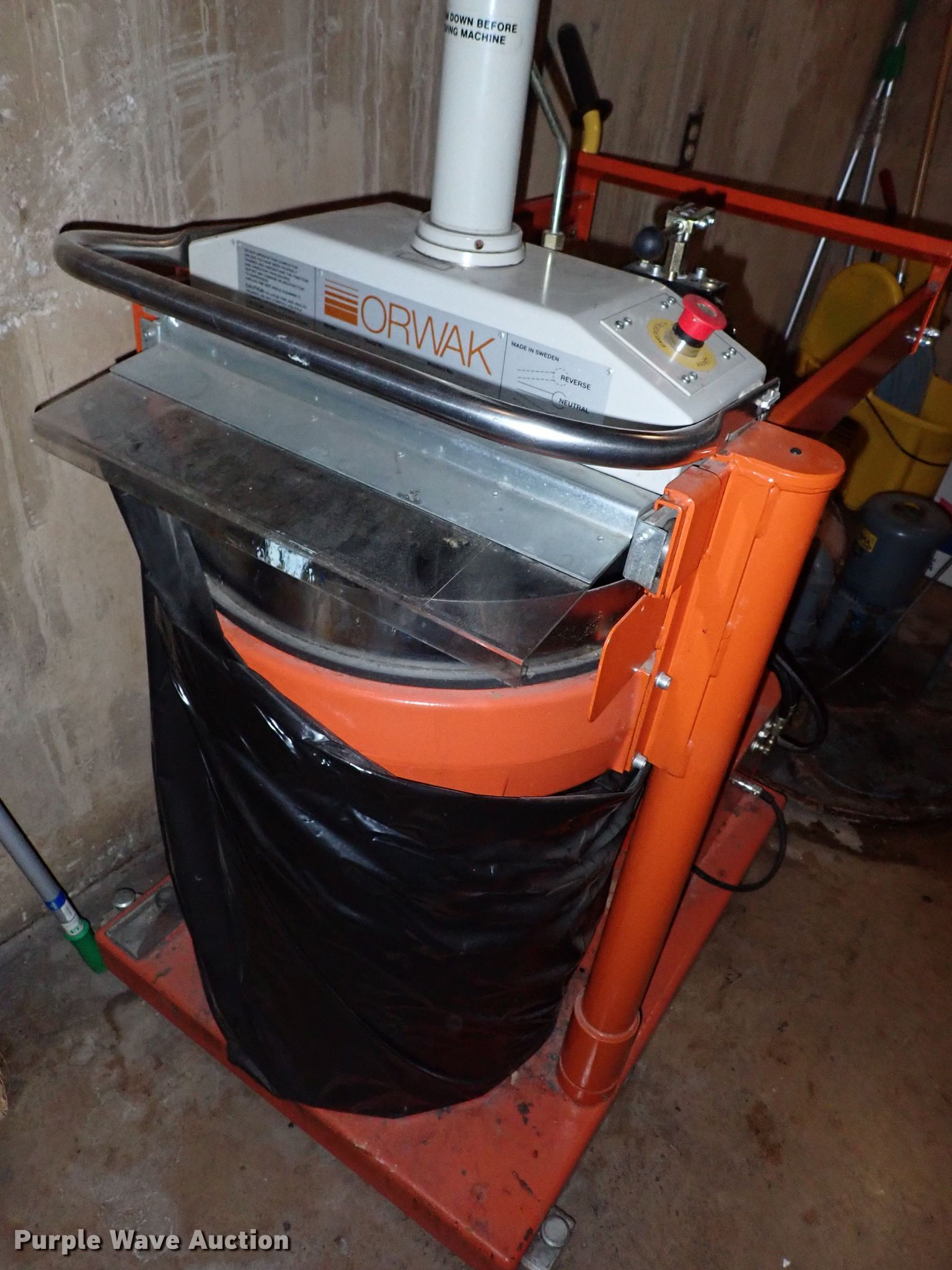 Orwak 5030-B trash compactor in Wichita, KS | Item IB9197 sold | Purple ...