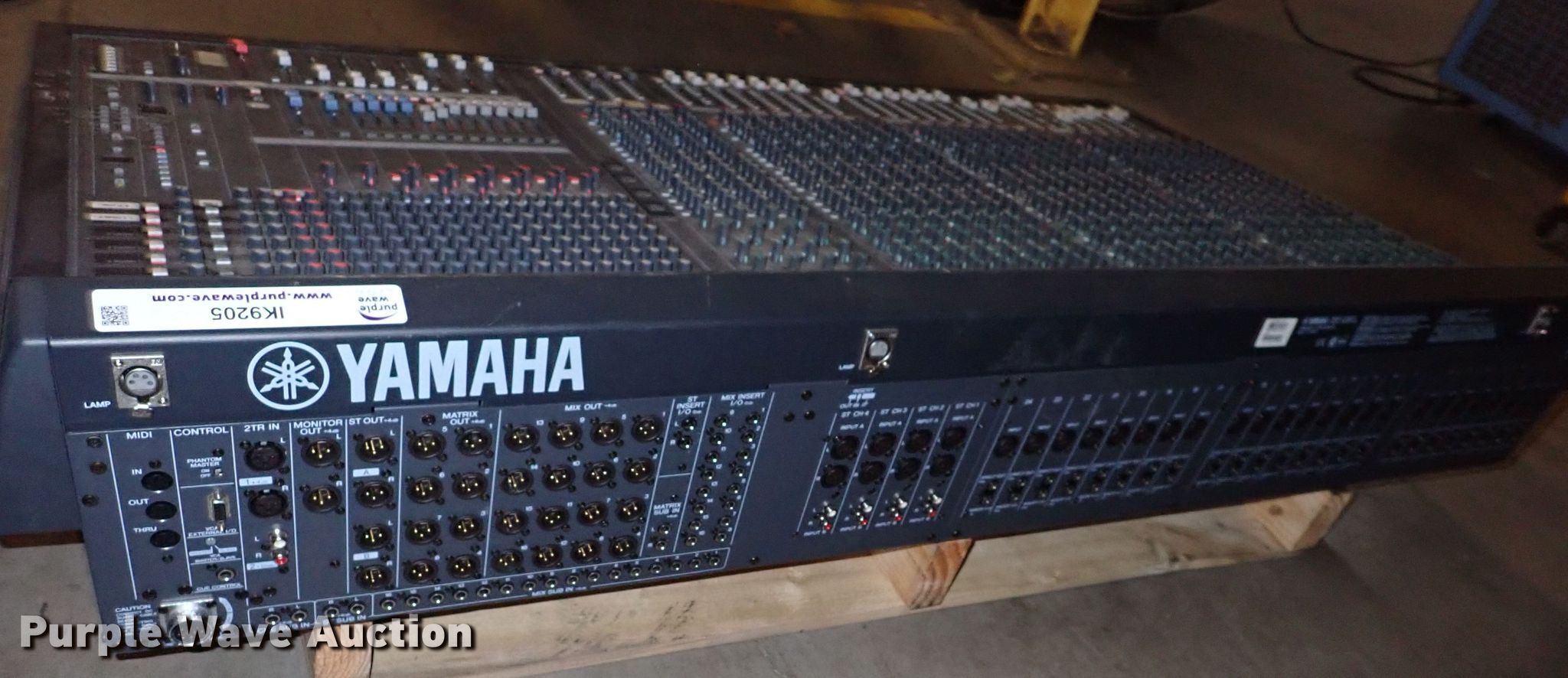 Yamaha M3000A mixing console in Wichita, KS | Item IK9205 sold | Purple ...