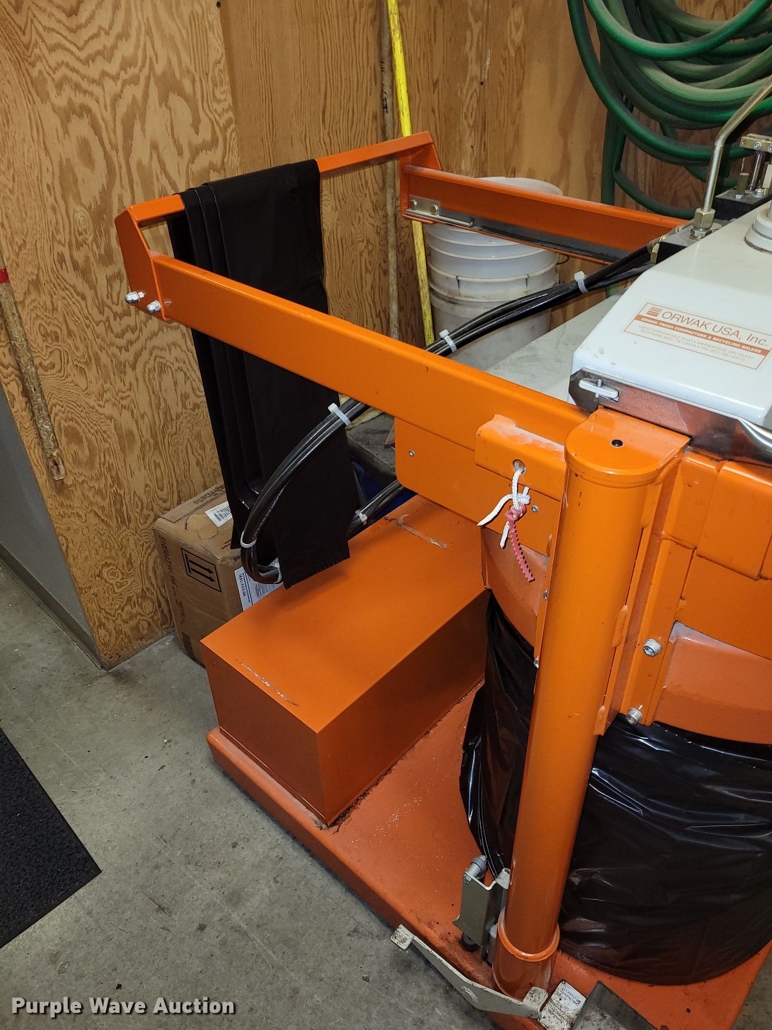 Orwak 5030-B trash compactor in Wichita, KS | Item IN9042 sold | Purple ...