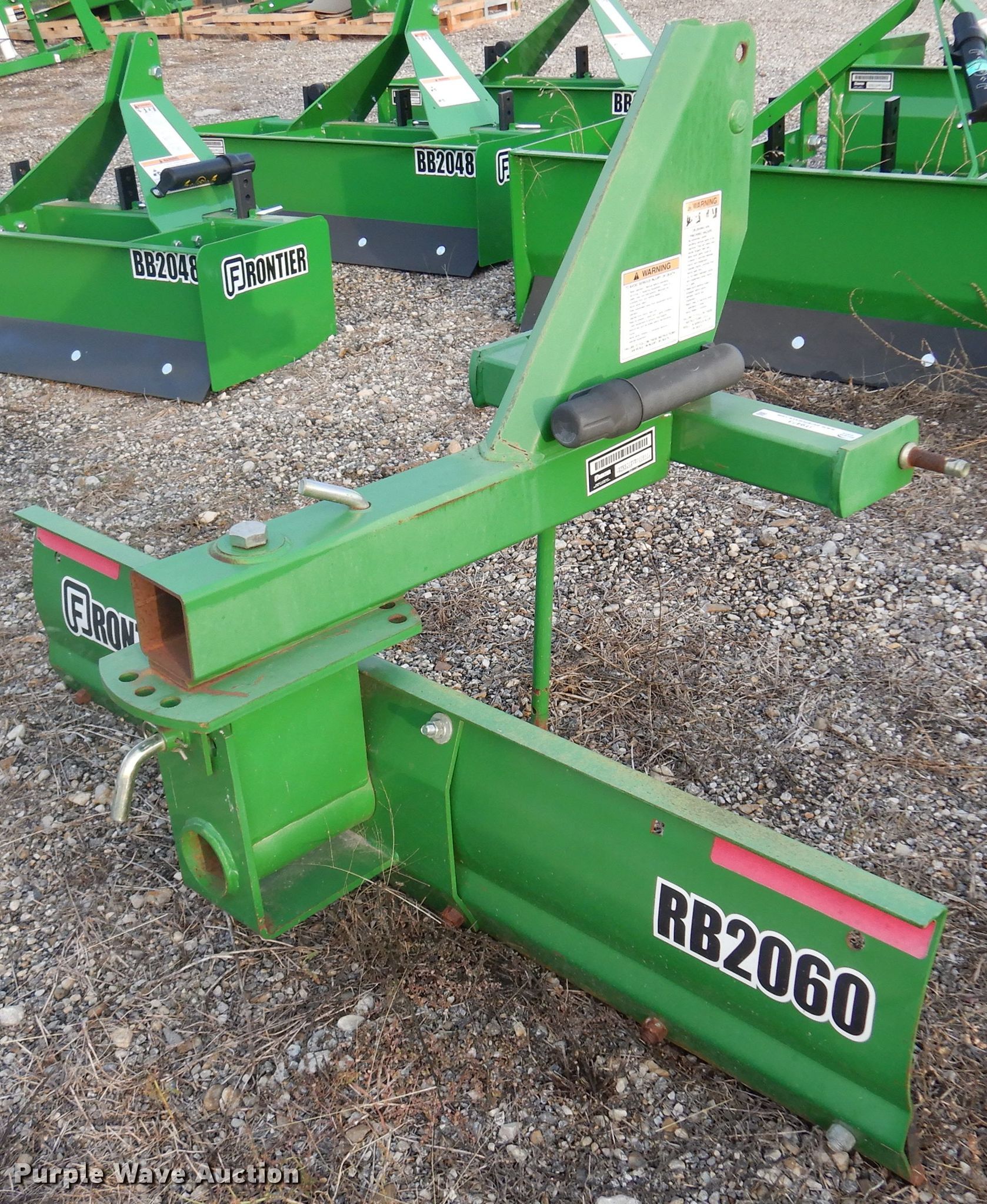 Frontier RB2060 blade in Emporia, KS | Item JT9473 sold | Purple Wave