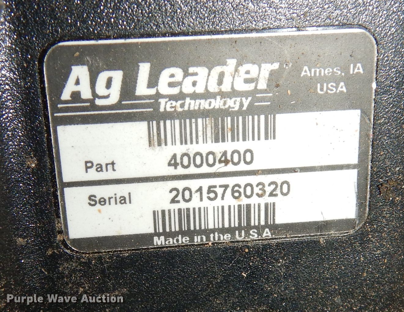 Ag Leader 6500 receiver and display in Concordia, KS | Item KA9647 sold ...