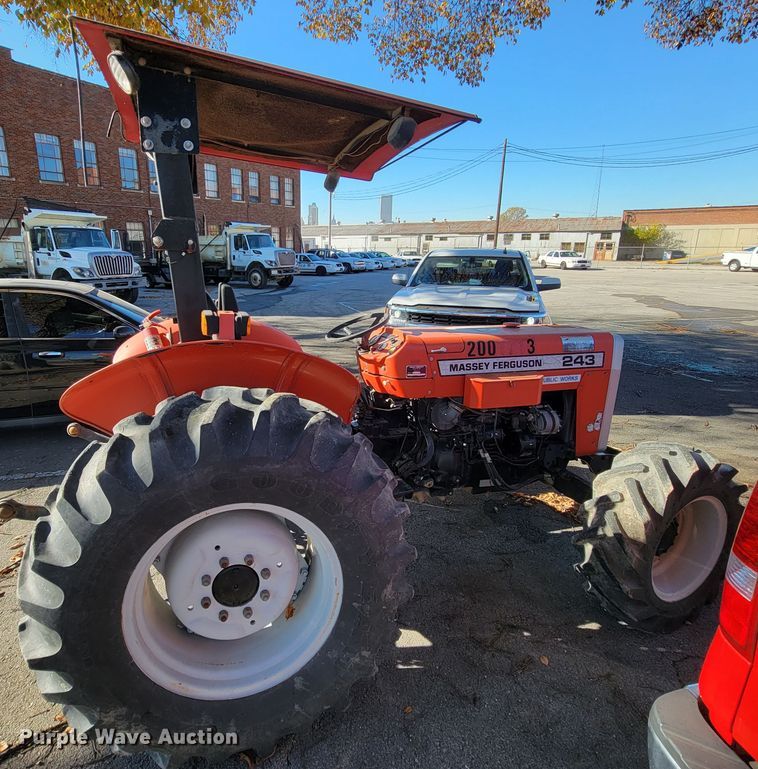 2001 Massey Ferguson 243 tractor in Tulsa, OK | Item ID9220 sold ...