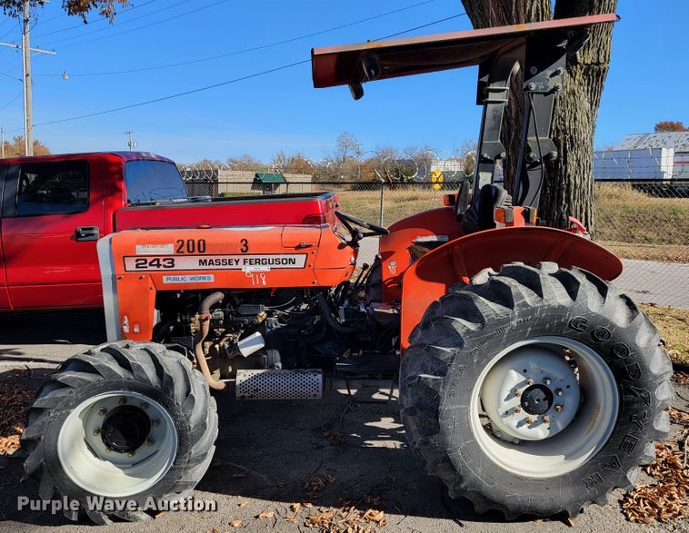 2001 Massey Ferguson 243 tractor in Tulsa, OK | Item ID9220 sold ...