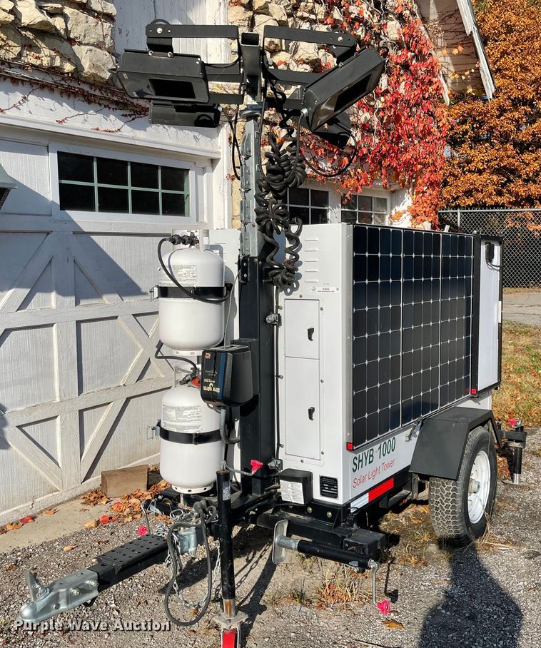 2014 Progress Solar Solutions SHYB 1000 light plant in Lincoln, NE ...