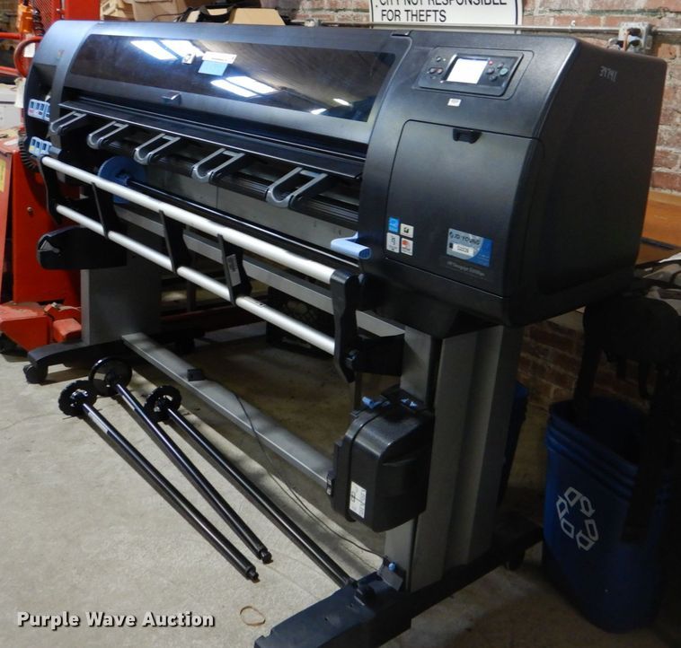 HP Dream Color Z6100PS plotter in Tulsa, OK | Item KV9301 sold | Purple ...