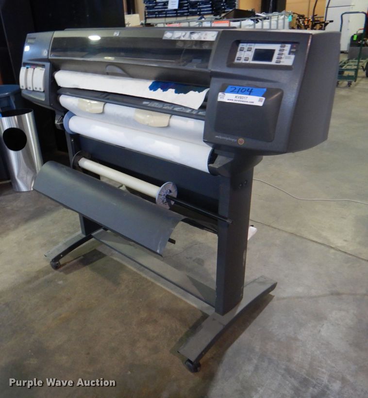 HP Designjet 1055CM Plus plotter in Tulsa, OK | Item KV9317 sold ...