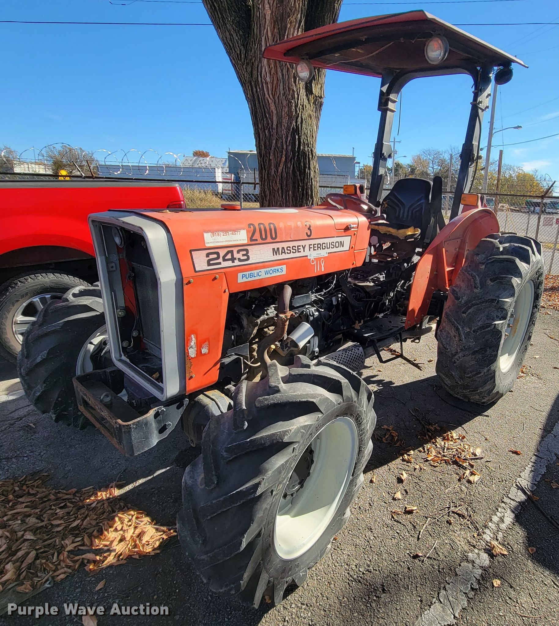 2001 Massey Ferguson 243 tractor in Tulsa, OK | Item ID9220 sold ...
