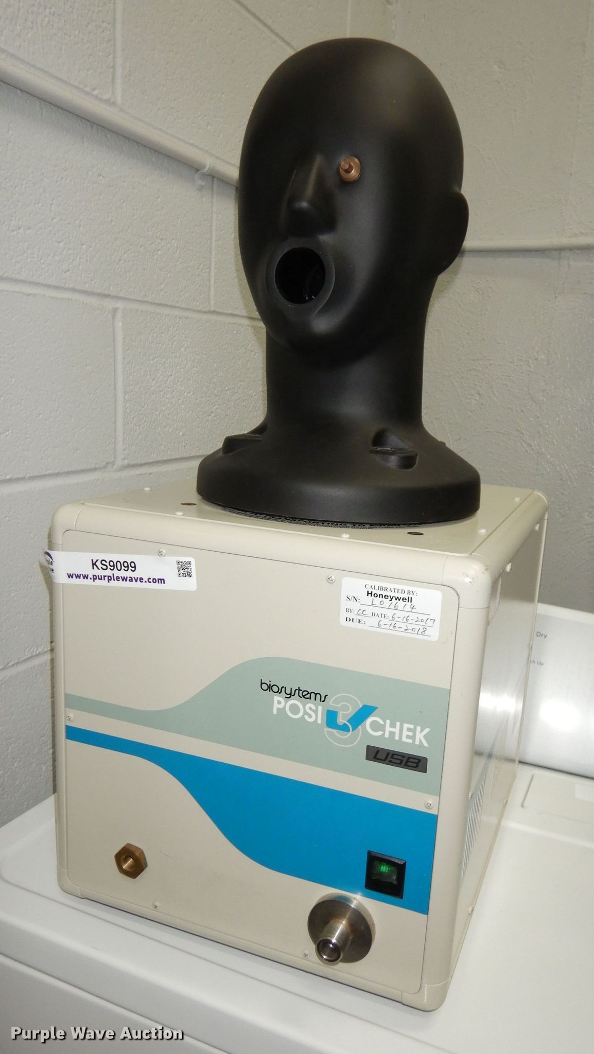 Honeywell Biosystems PosiChek 3 SCBA test bench in Atchison, KS | Item ...