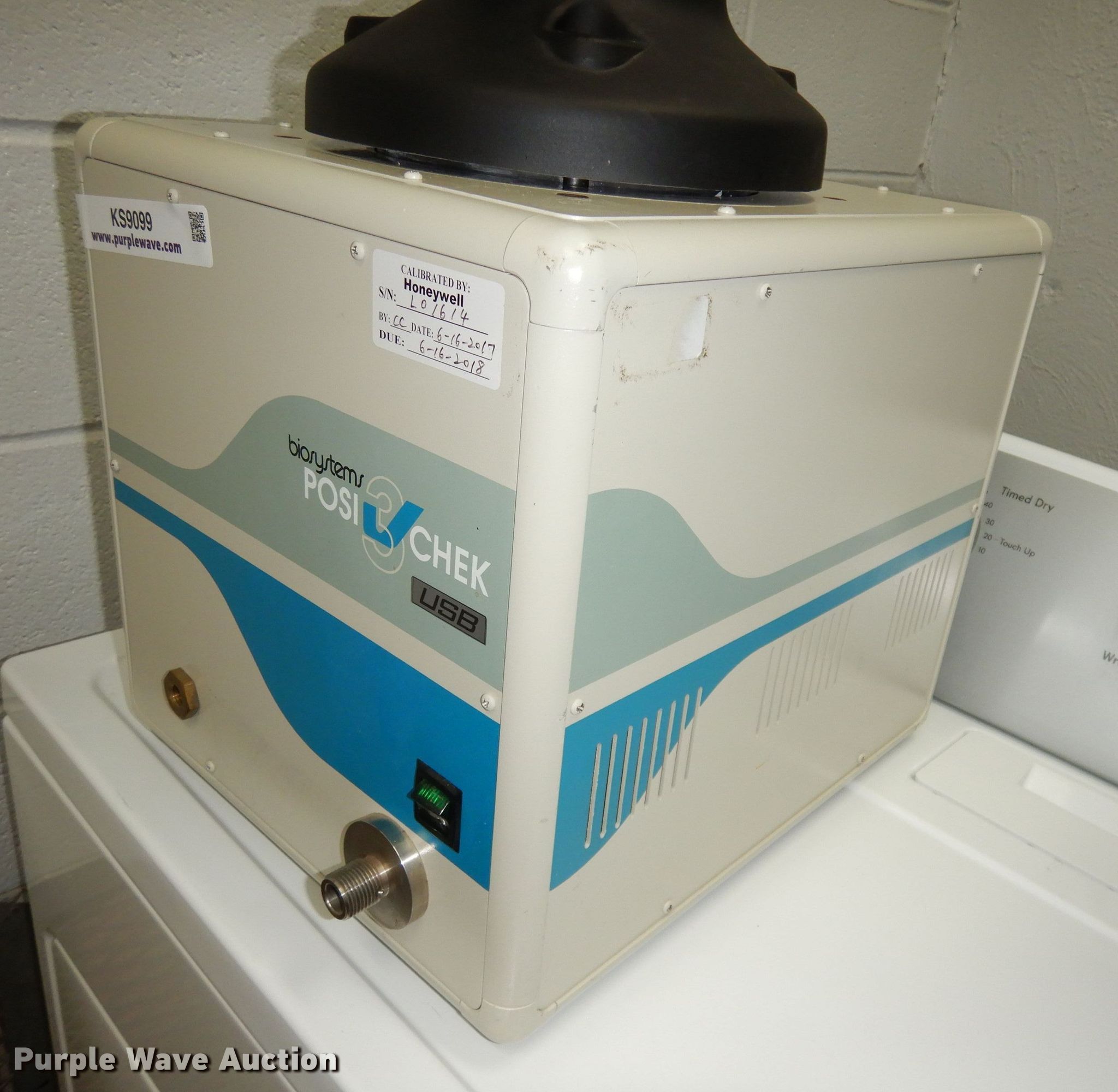 Honeywell Biosystems PosiChek 3 SCBA test bench in Atchison, KS | Item ...