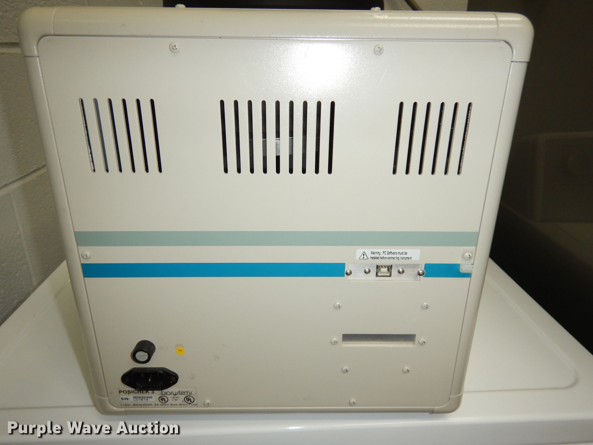 Honeywell Biosystems PosiChek 3 SCBA test bench in Atchison, KS | Item ...