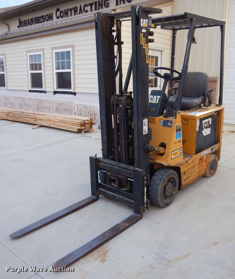 Caterpillar EC15 forklift in Yankton, SD | Item DK3367 sold | Purple Wave