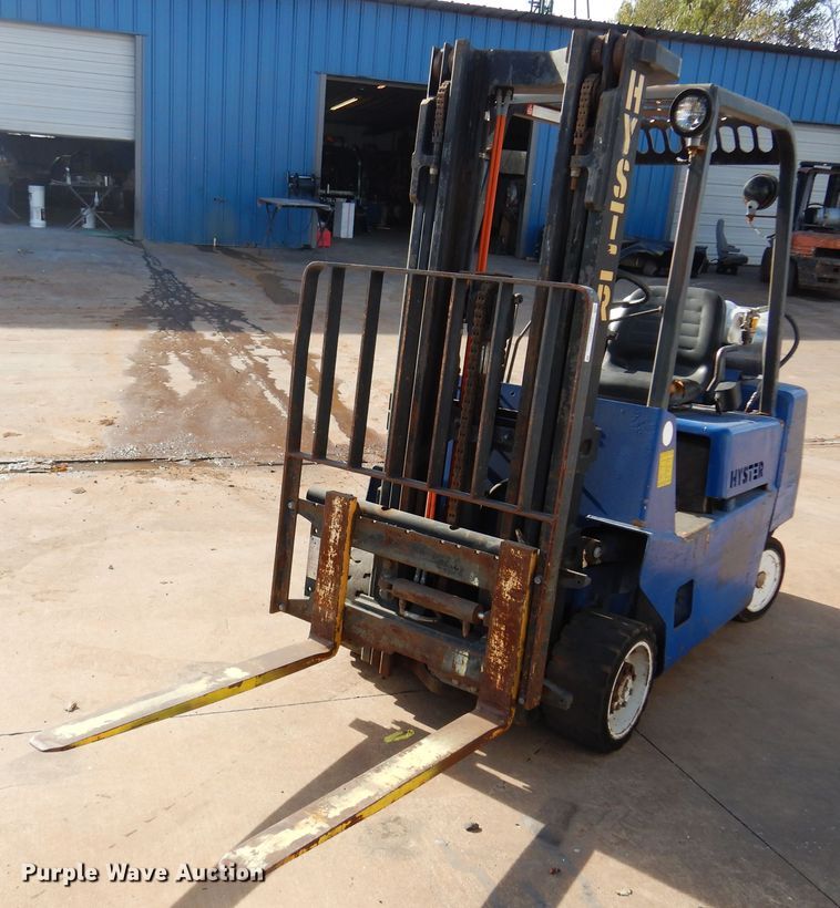 1990 Hyster S50XL forklift in Guthrie, OK | Item JT9427 sold | Purple Wave