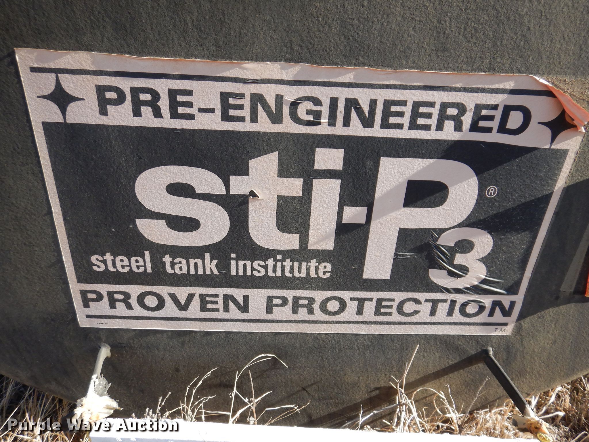 Sti-P3 steel tank in Pierre, SD | Item DL5816 sold | Purple Wave