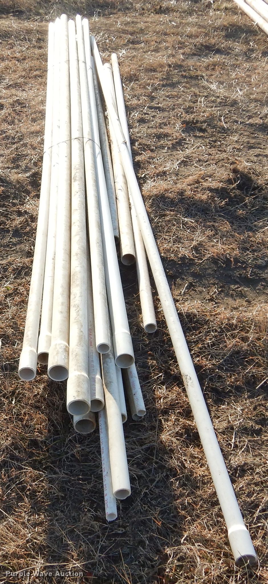 Approximately 16 PVC pipes in Pierre, SD | Item KO9117 sold | Purple Wave